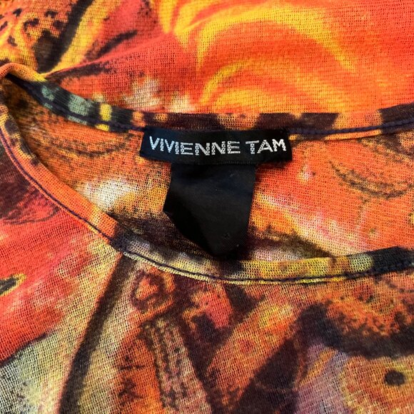 Vivienne Tam | Tops | Vivienne Tam Rare Vintage Mesh Ganesha Top Used ...